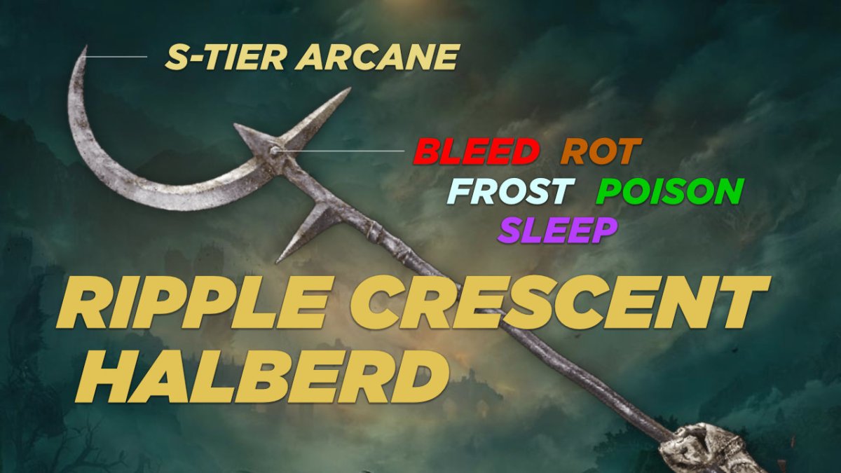Elden Ring – Ripple Crescent Halberd Build Guide & Showcase / ARC – APRI WD