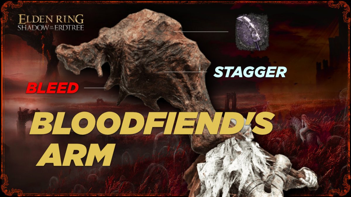 Elden Ring DLC – Bloodfiend’s Arm – Cragblade Build Guide & Showcase ...