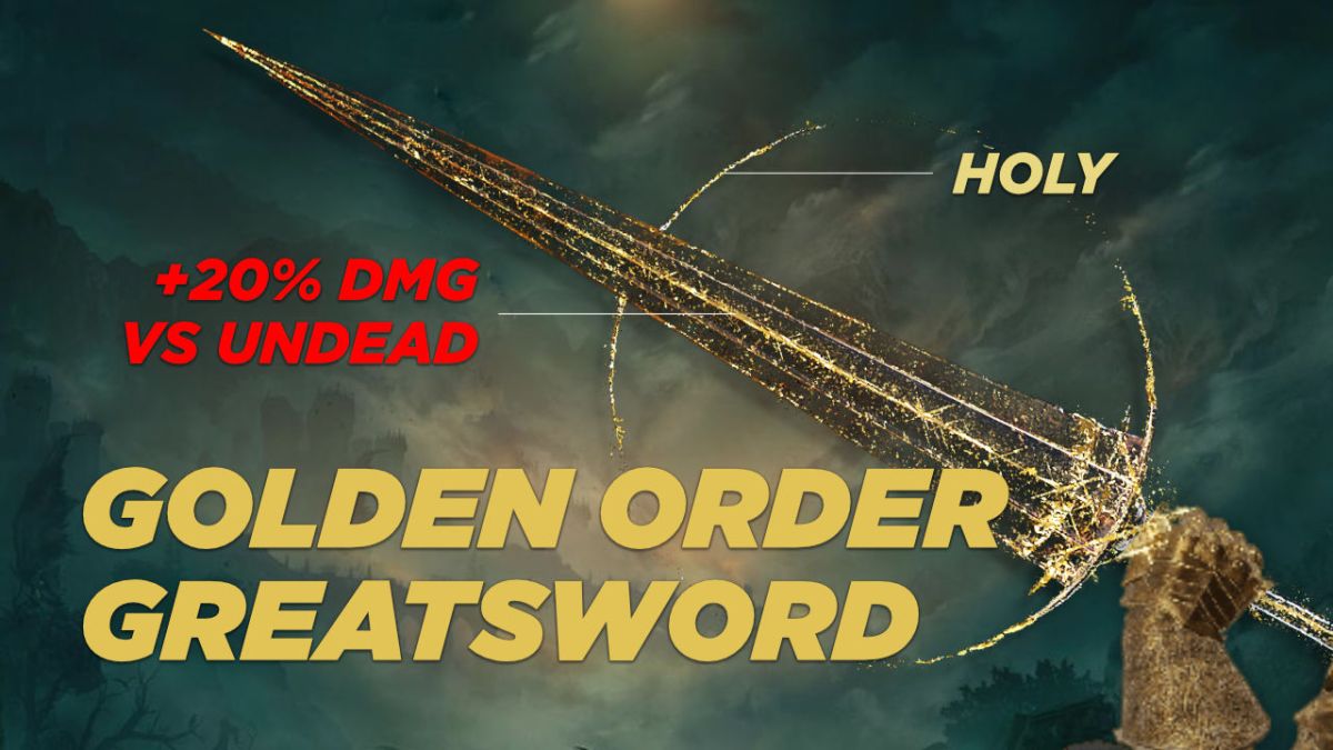 Elden Ring – Golden Order Greatsword / Undead Slayer Build Guide ...