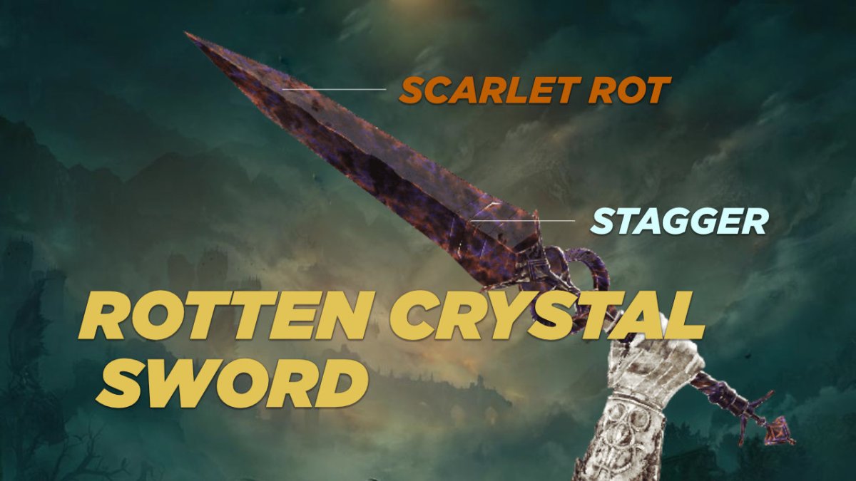 Elden Ring – Rotten Crystal Sword Build Guide & Showcase / STR – APRI WD